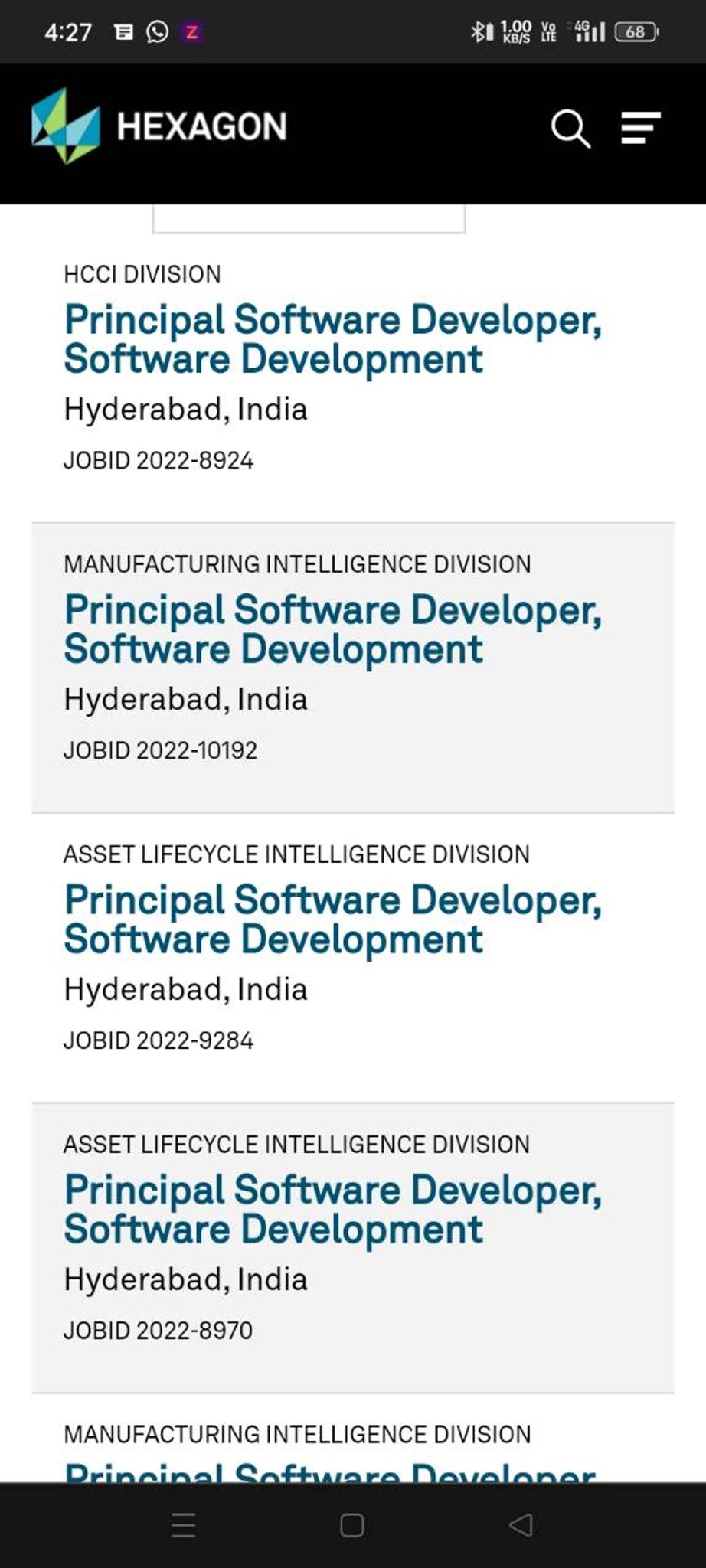 Hexagon capability centre india (HCCI) is hiring f... | Fishbowl