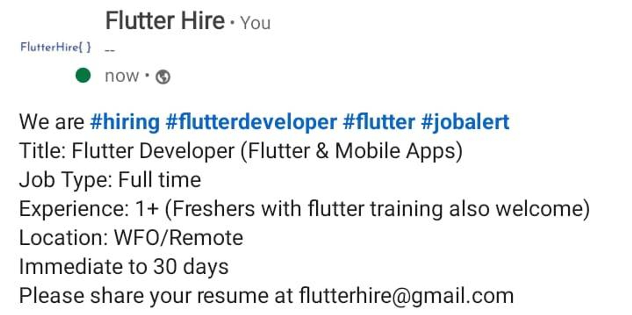 Flutter Jobs bowl | Glassdoor Forum