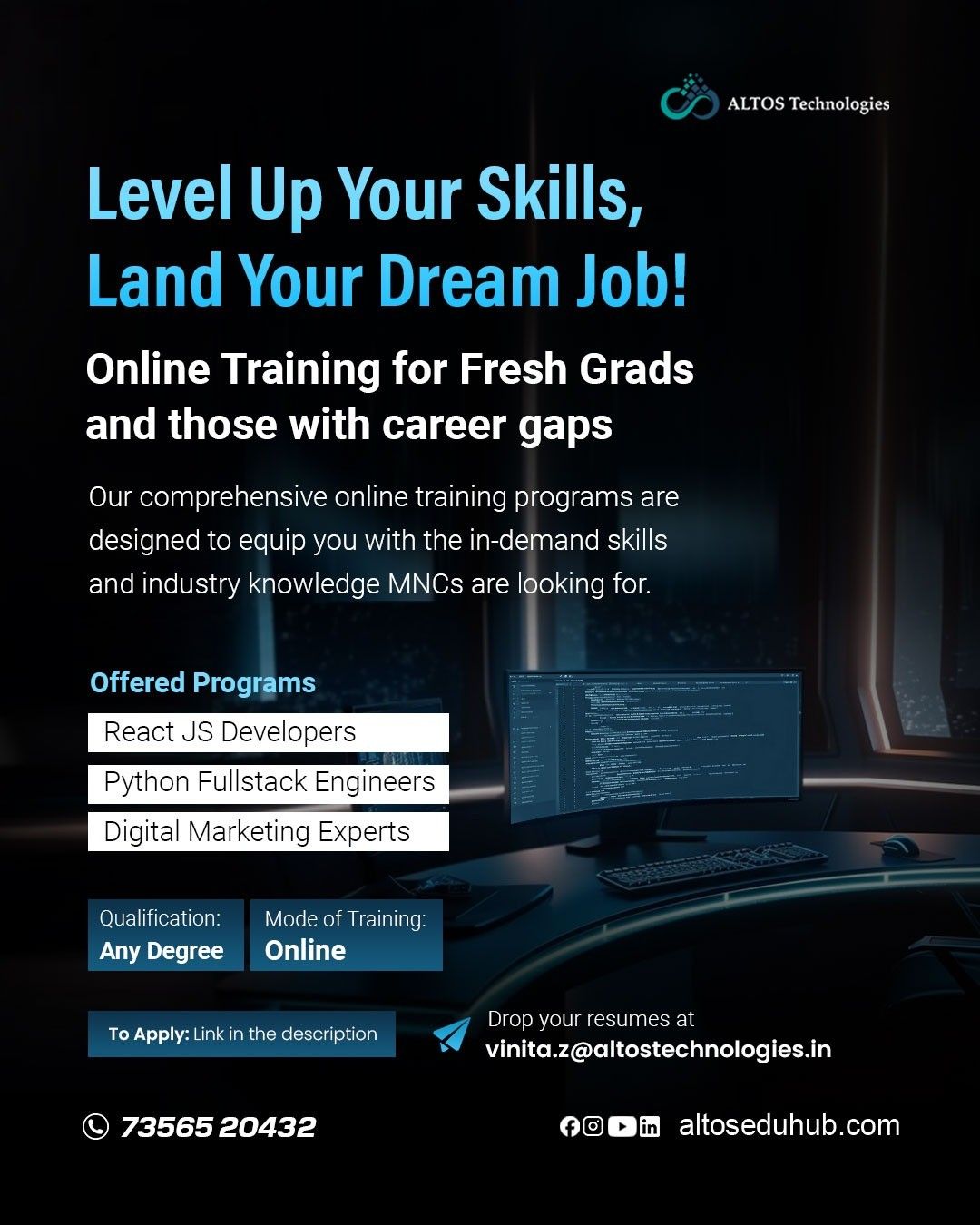 "Altos Technologies, a leading software firm in Kerala, is expanding to Delhi and Hyderabad ...