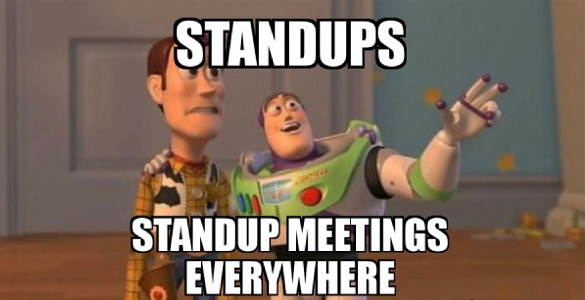 Daily stand-ups are all about who owes who what, how late they are at ...