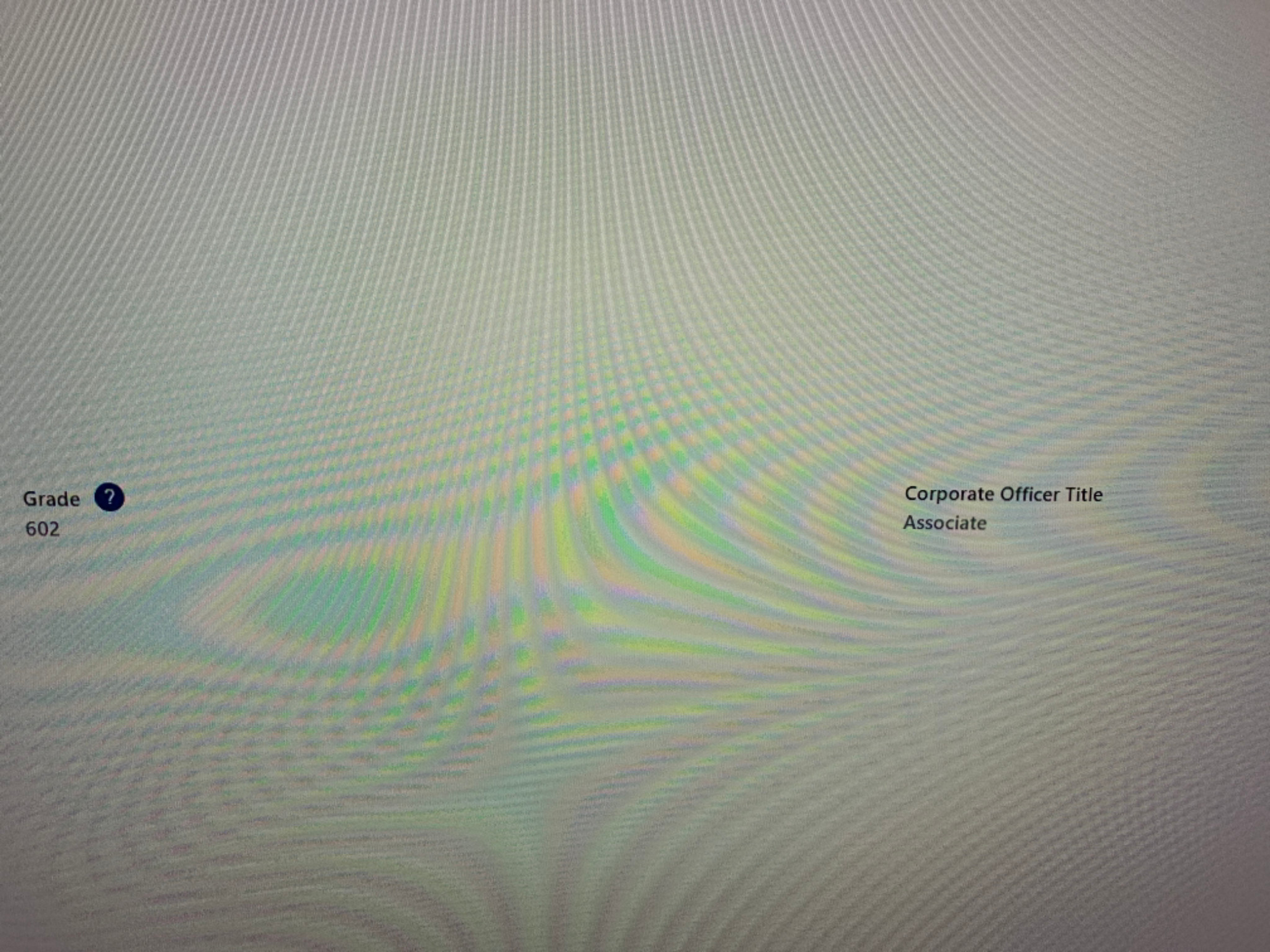 What are the designation levels in the major financial institutions? It ...