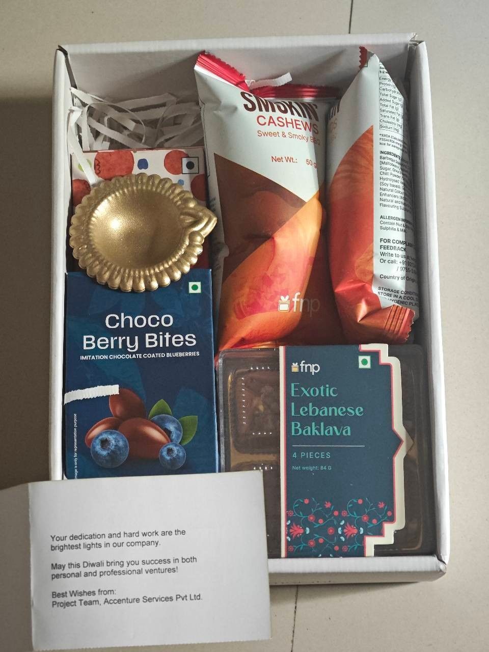 Any diwali gift we can expect in accenture? Accent... | Fishbowl