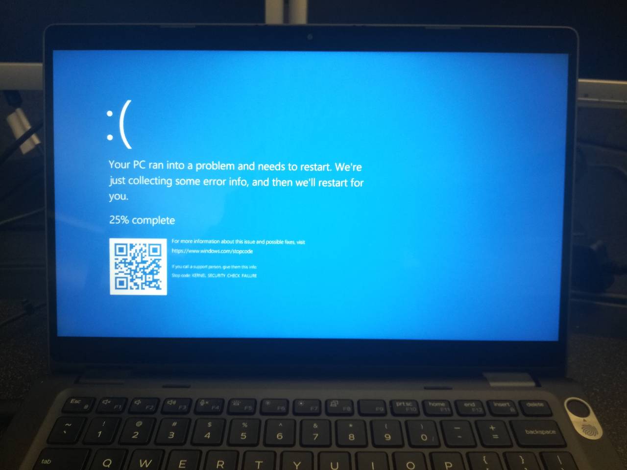 Second BSOD in as many days on a brand new laptop.... | Fishbowl