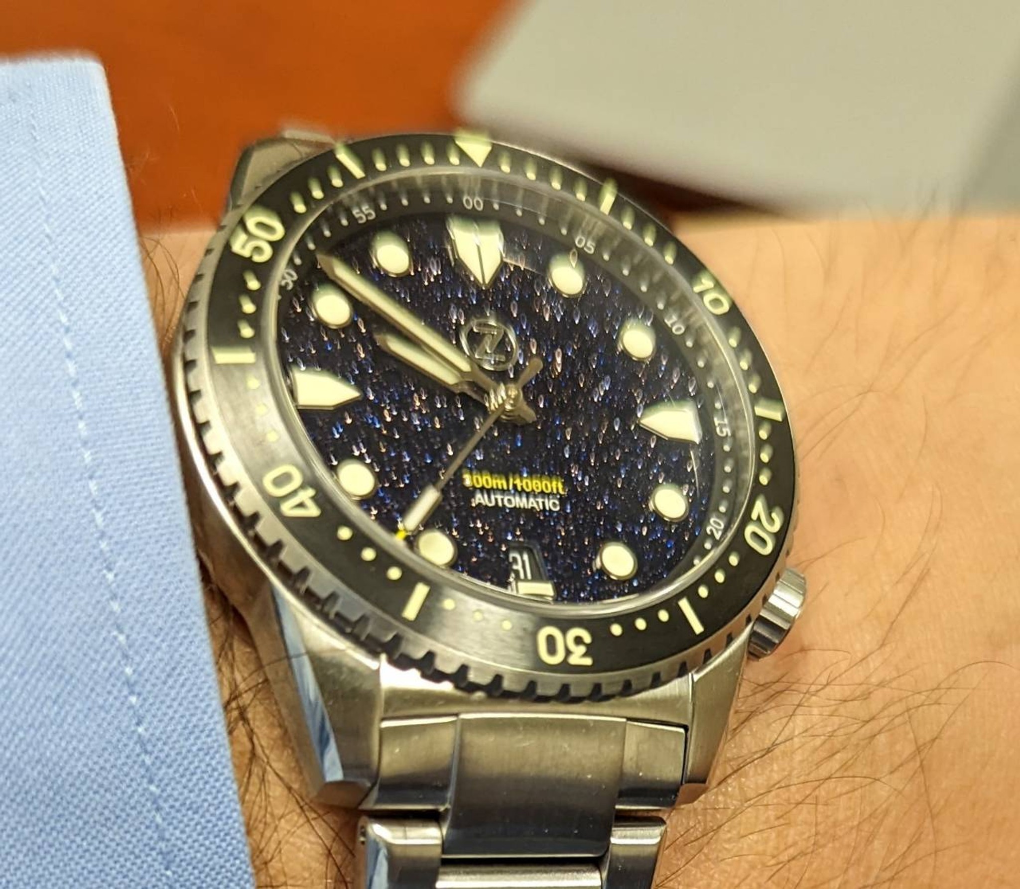 The new Mako from Zelos. Aventurine. The dial is s... | Fishbowl