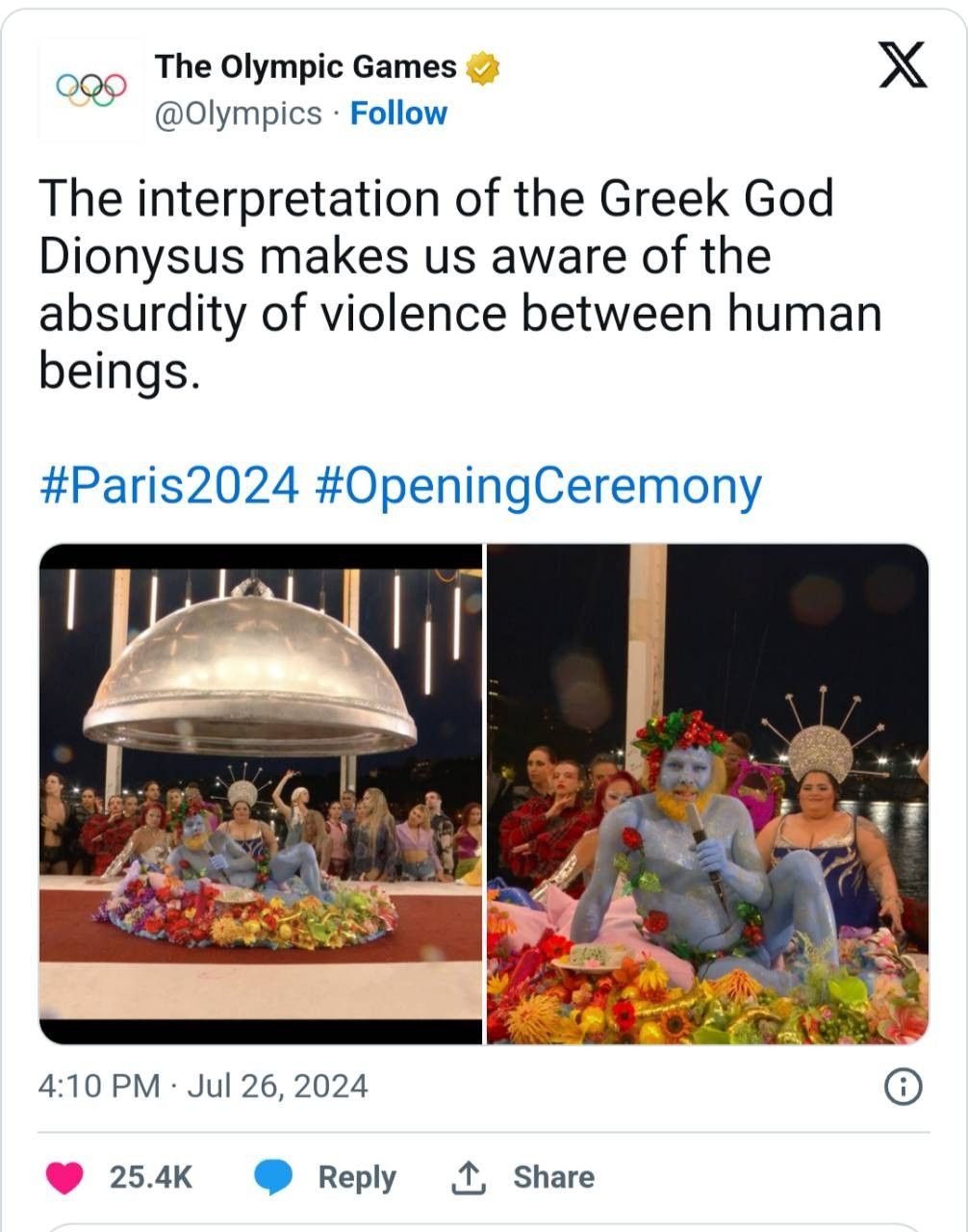 Well it's official. The opening ceremonies tableau... | Fishbowl