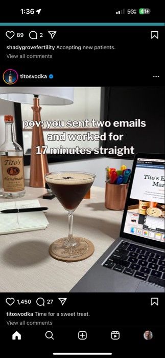 Same, Tito’s Vodka, same 😂lol happy Friday everyo... | Fishbowl