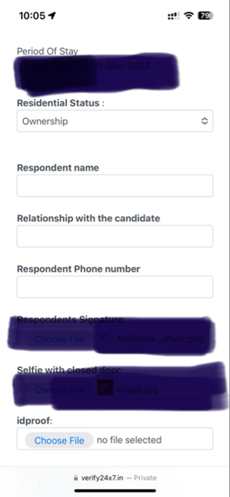 Hi sharks, I have to fill tcs background verification form where they ...