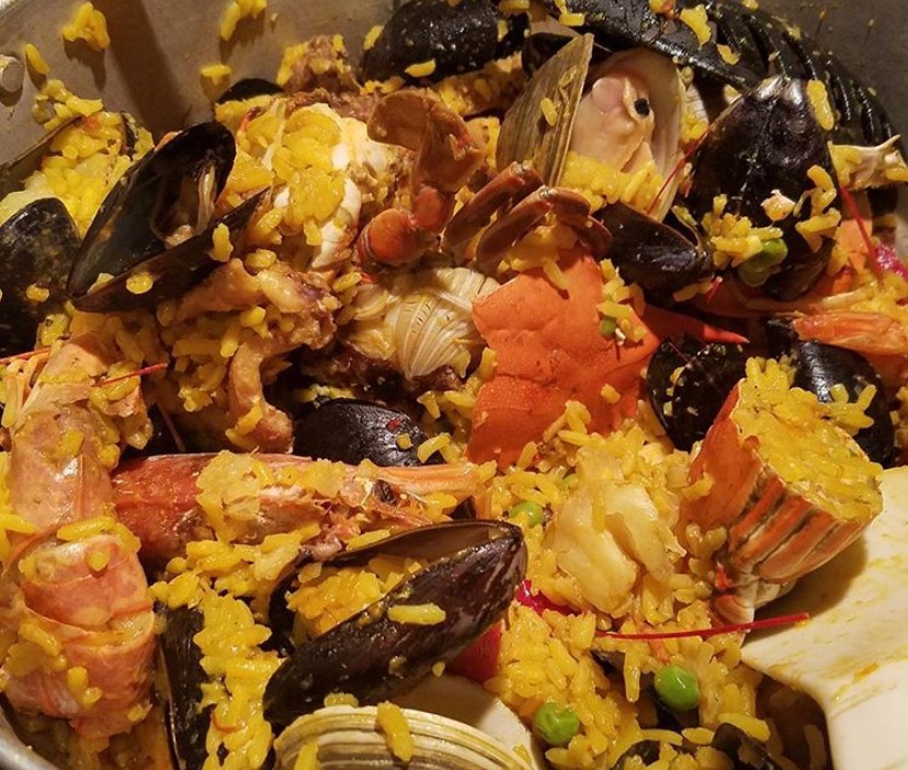 Not quite like how my dad made it, but my first attempt at seafood ...