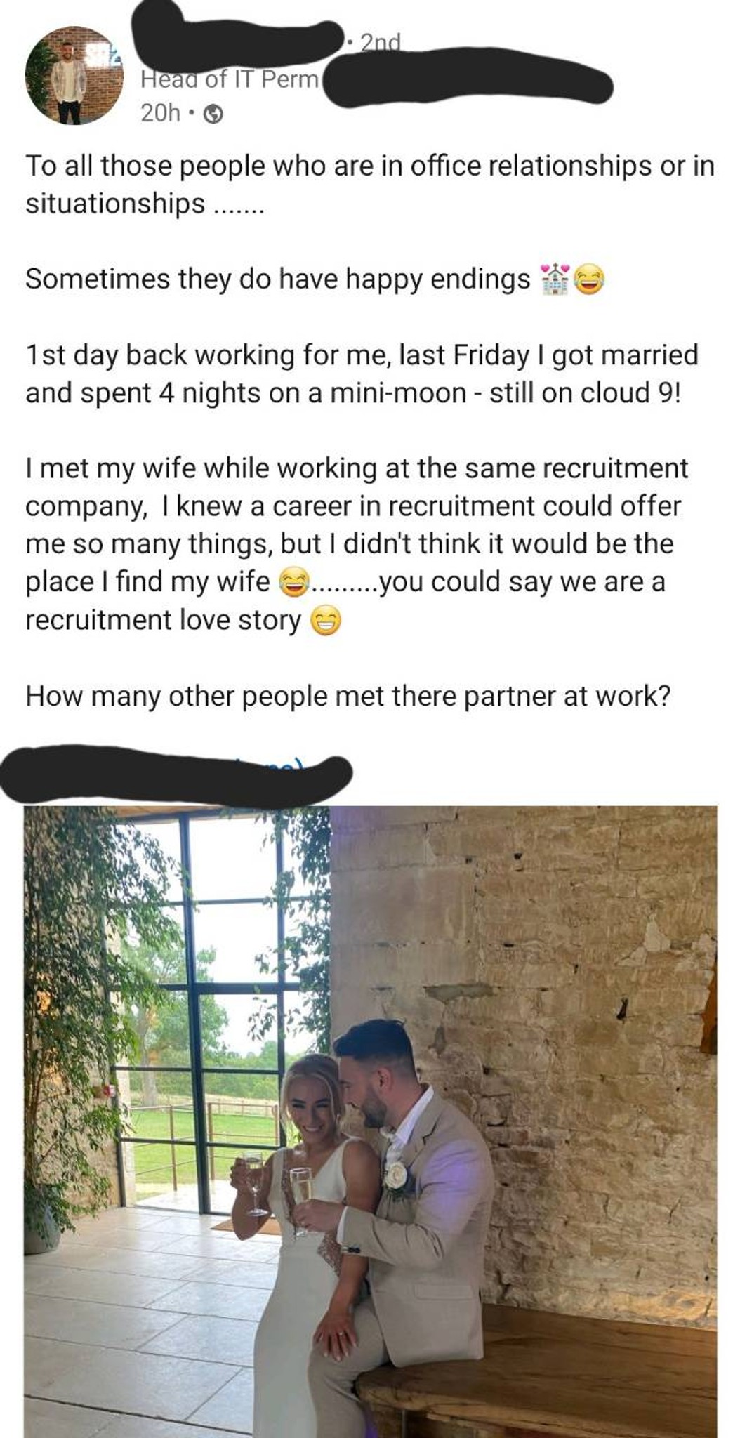 Wedding post on facebook 60 photos - Astyledwedding.com