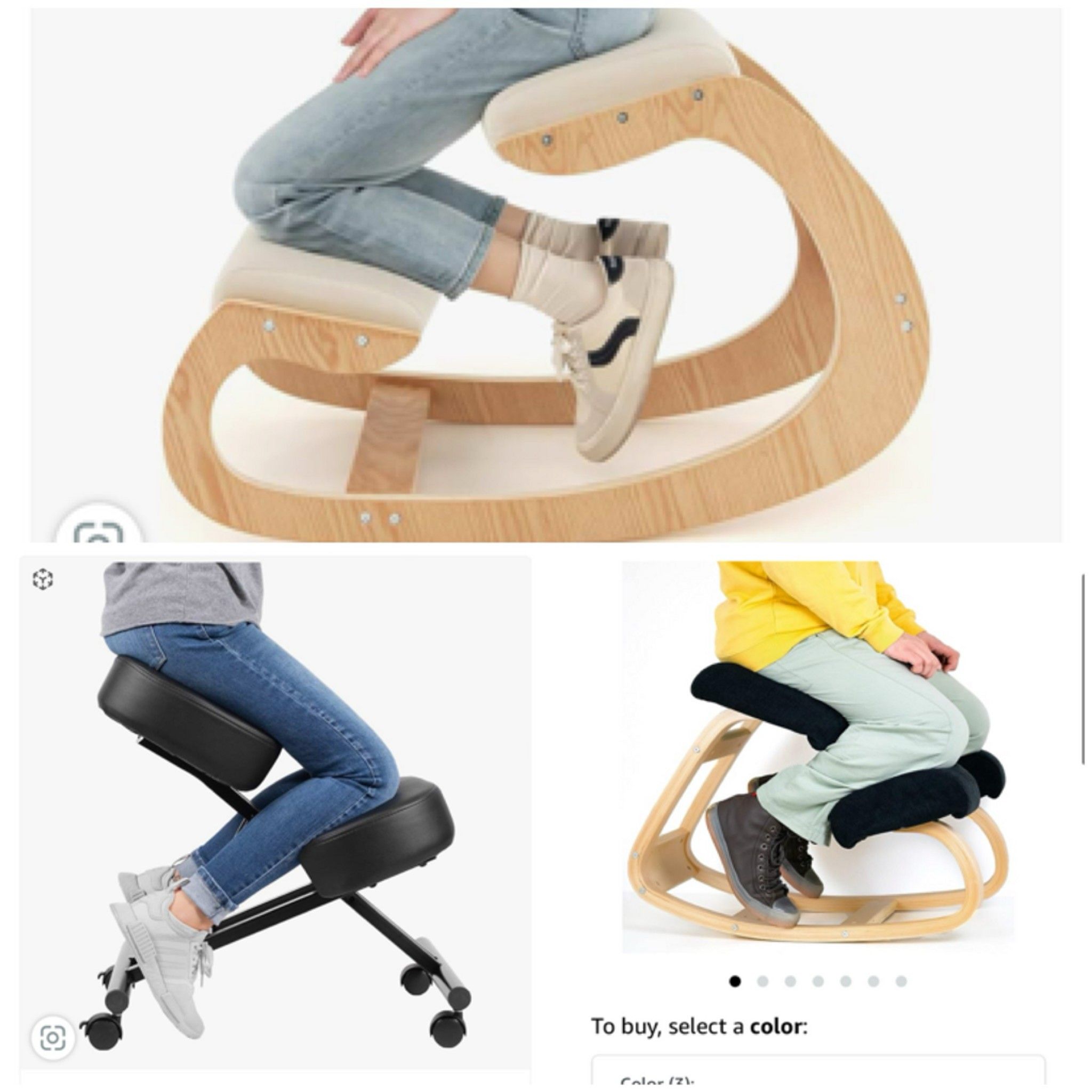 Anyone use a kneeling style chair while working? I... | Fishbowl