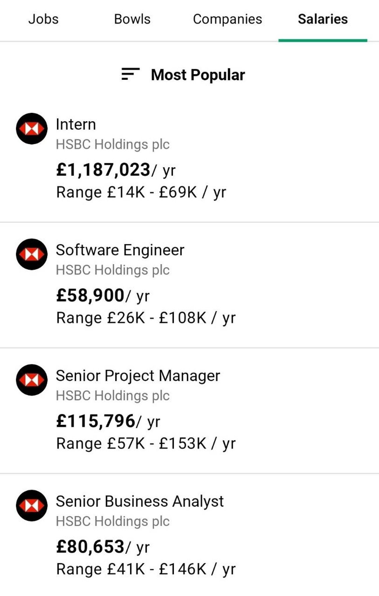 How does one apply to be a HSBC intern and can it... | Fishbowl