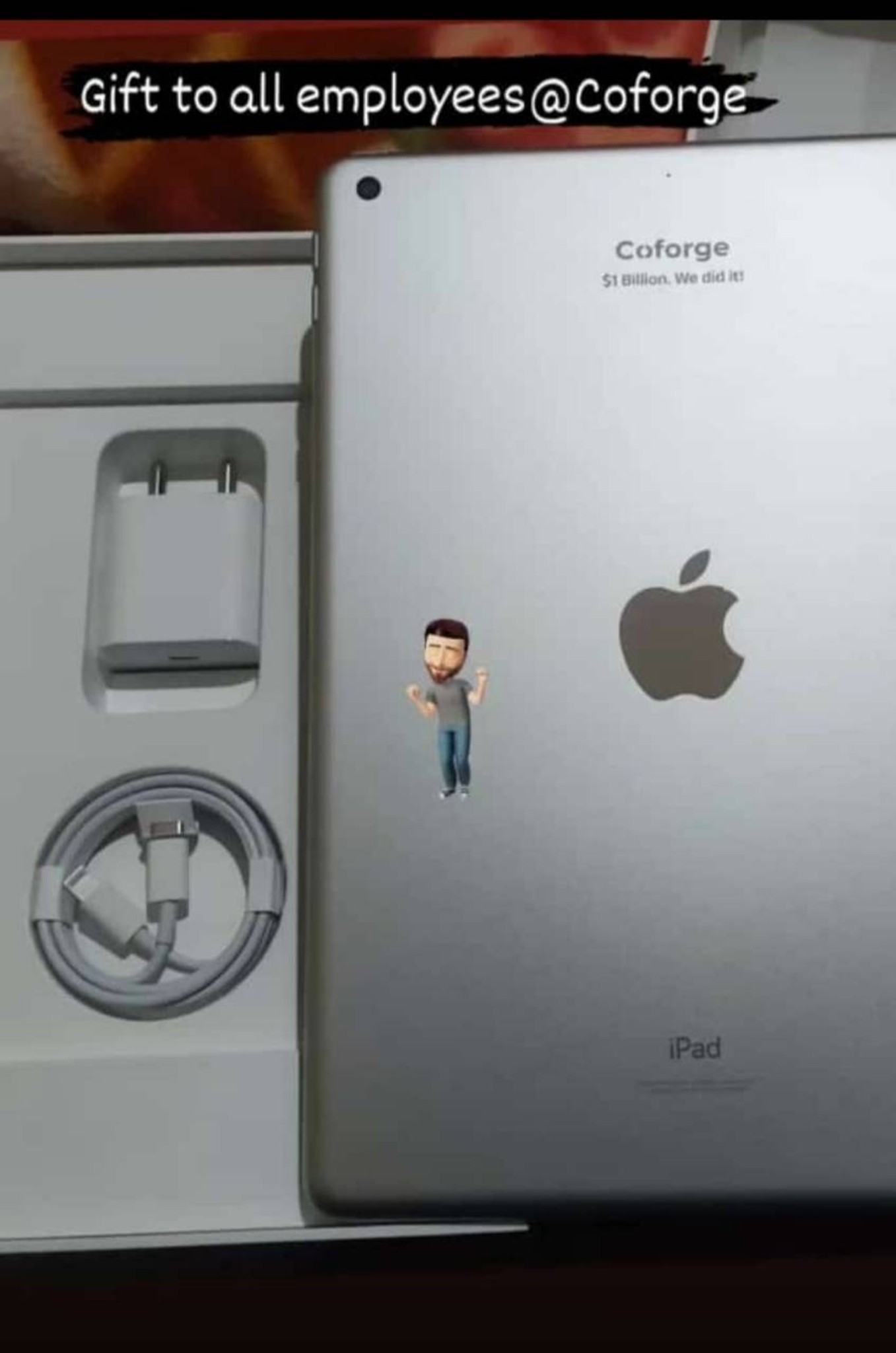 Coforge gifted its employees an iPad. Citi being ... | Fishbowl