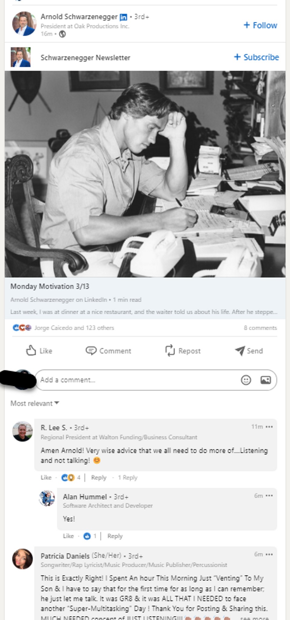 And now you can subscribe to weekly cringe from Aaaarnold. | Glassdoor ...