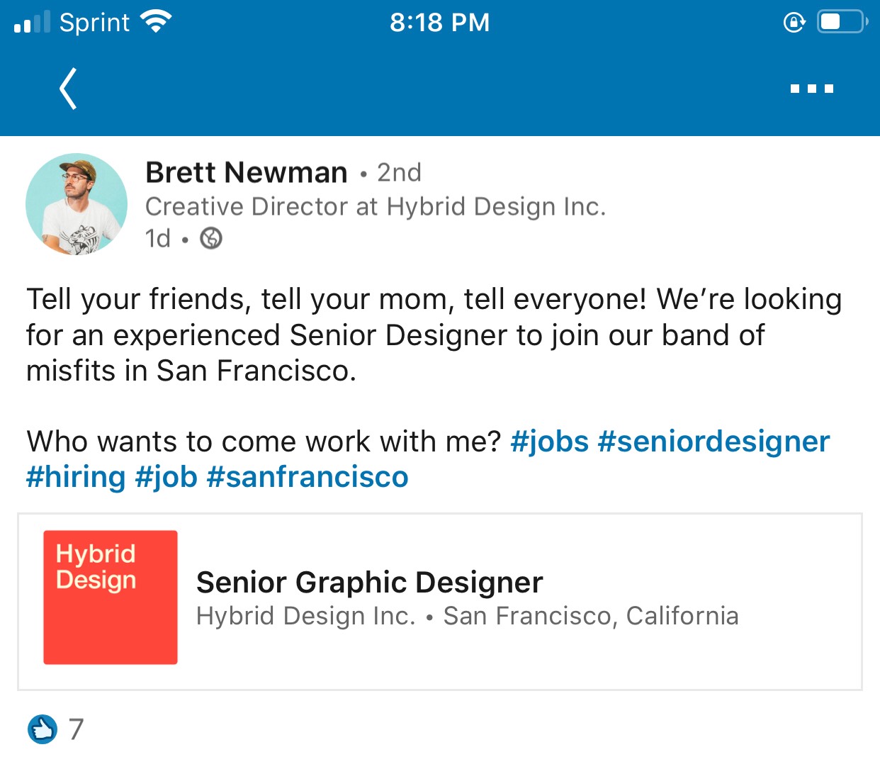 I had a bunch of job posts pop up in my LinkedIn f... | Fishbowl