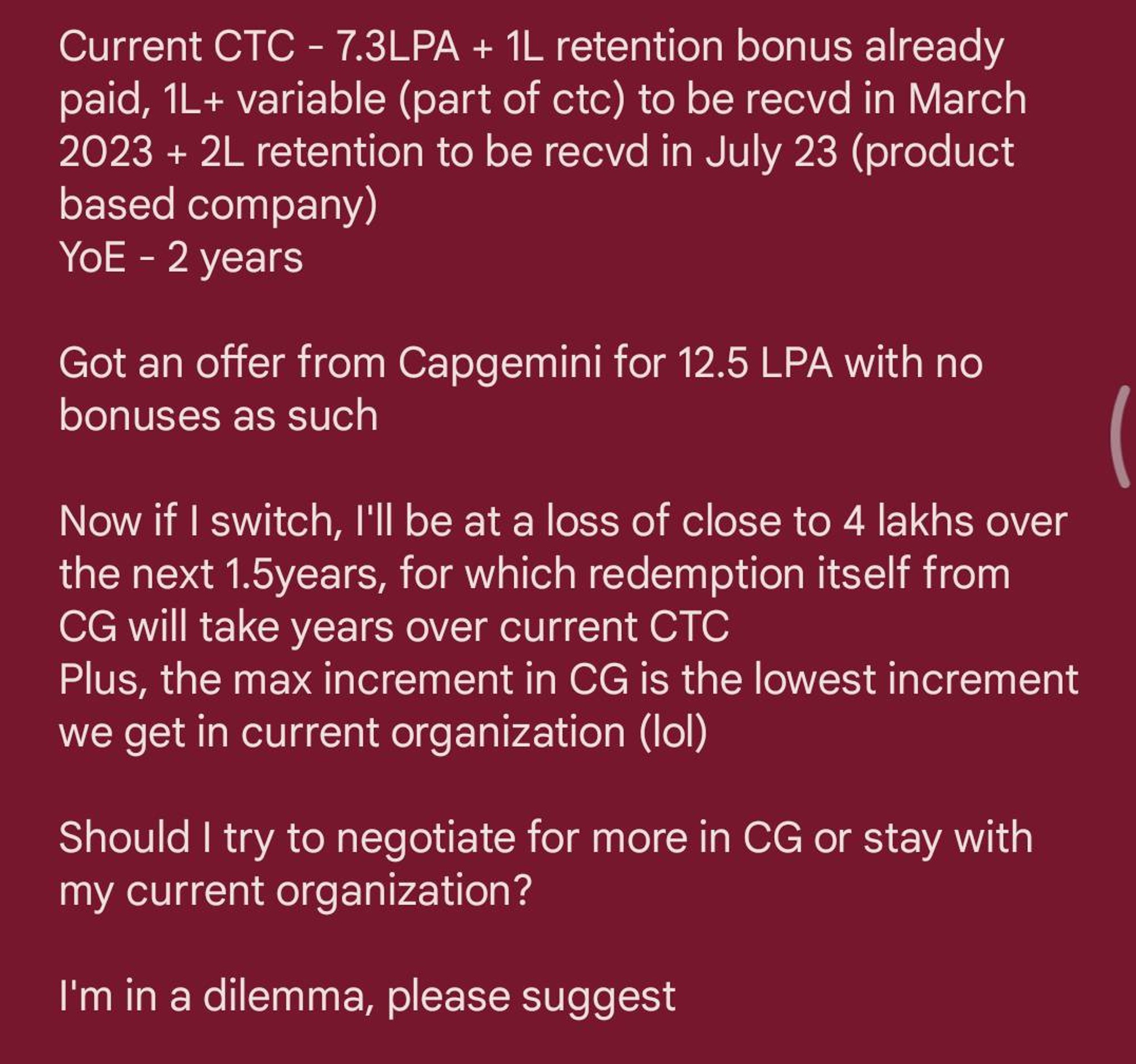 Is the job market real bad now in SG? Have a toxic HR who complained ...
