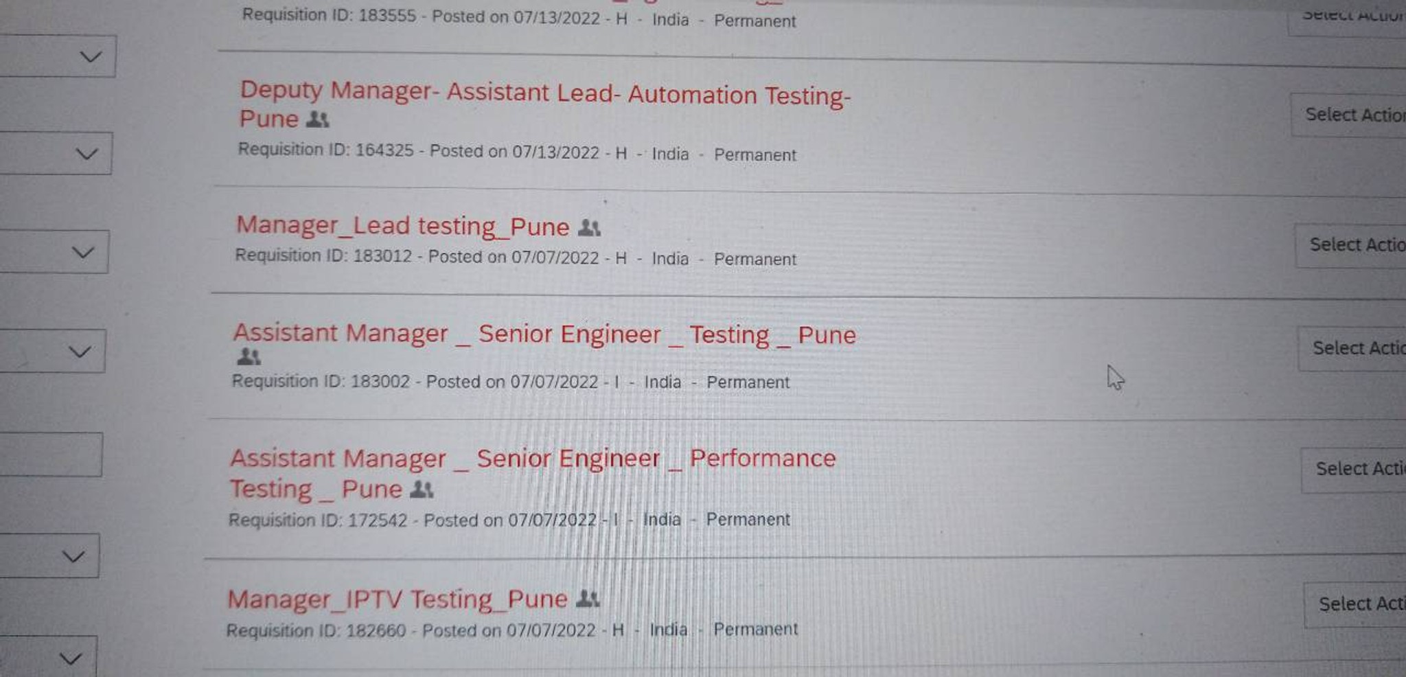 Hello folks, I'm having 4 years of experience in Quality Assurance ...