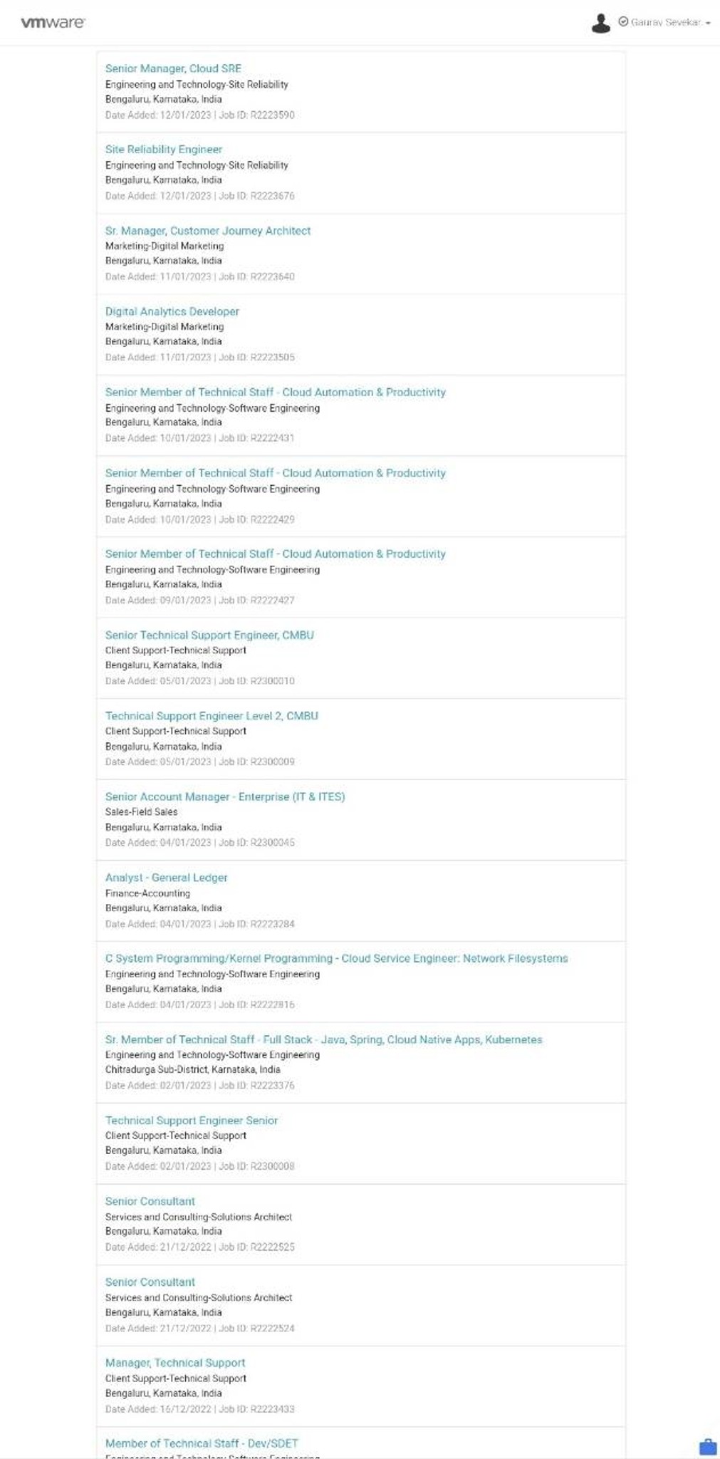 Hi Fishes, Are you interested in joining VMware? VMware is Hiring ...