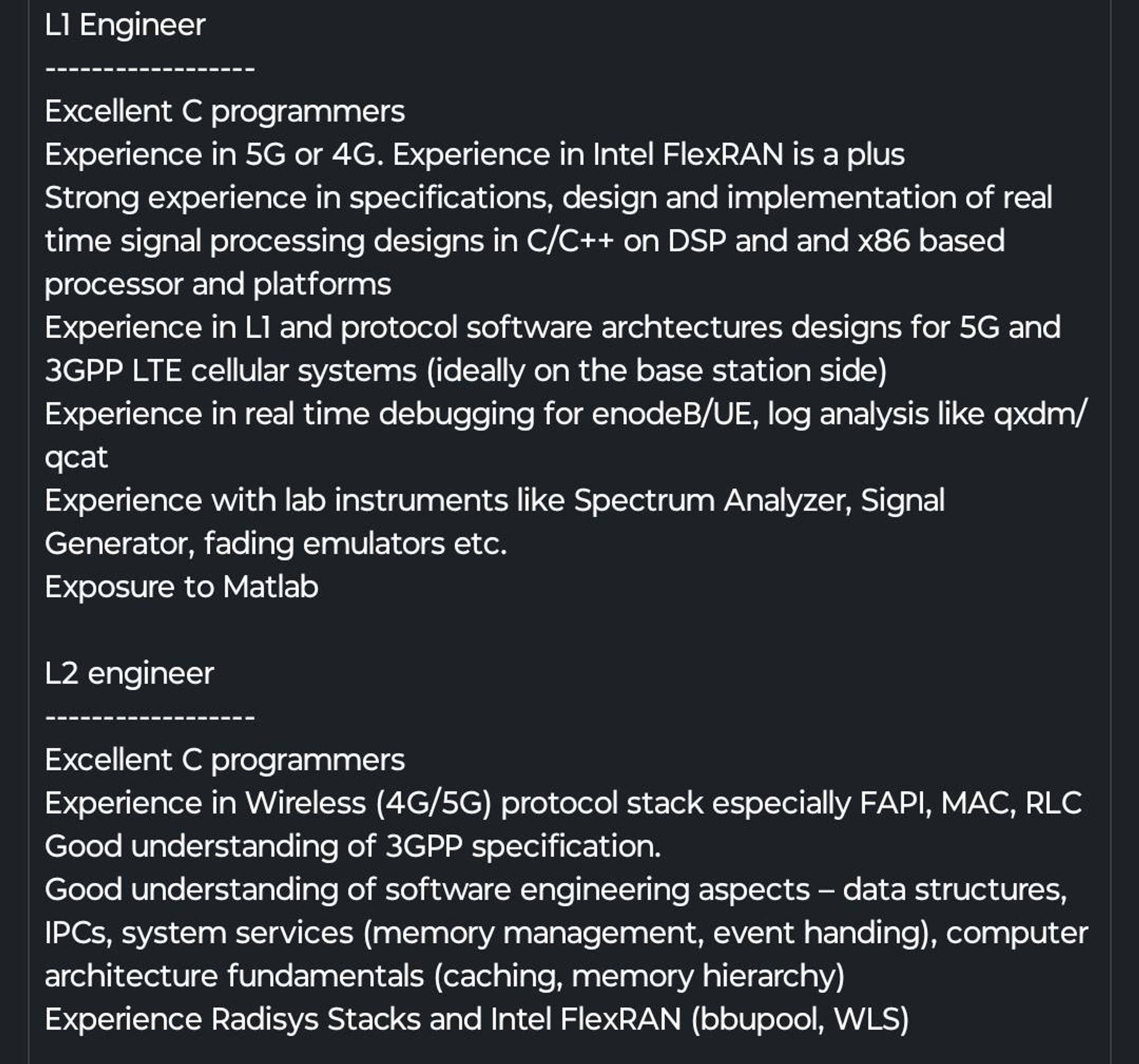 We have below positions open at @mavenir | Fishbowl