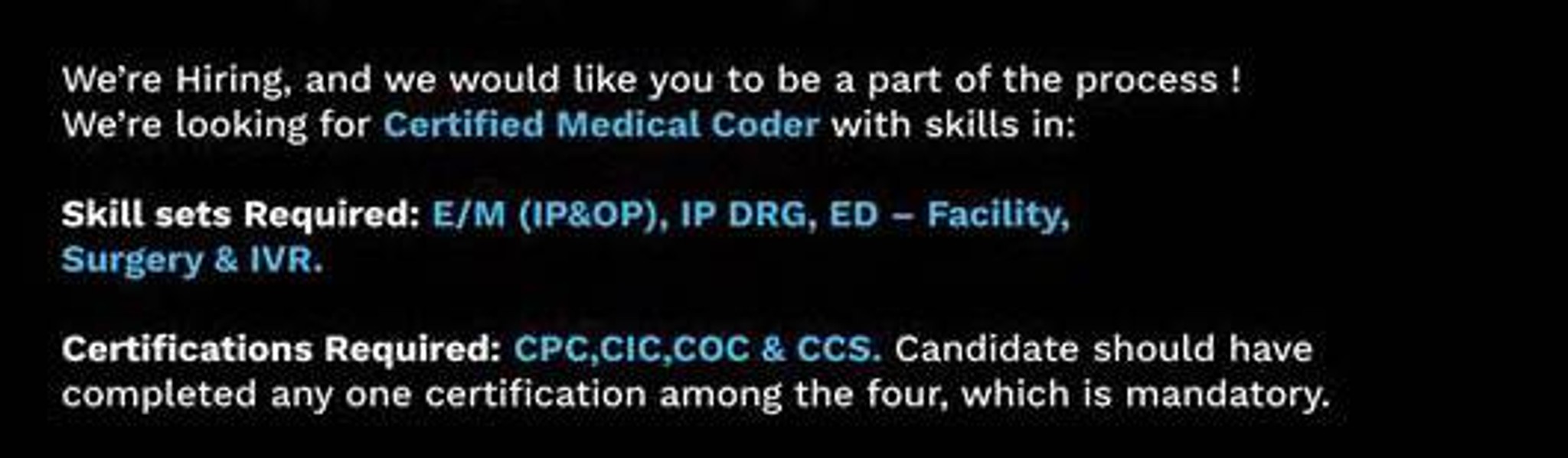 Hi, I am looking forward for role in leading the team or a department ...