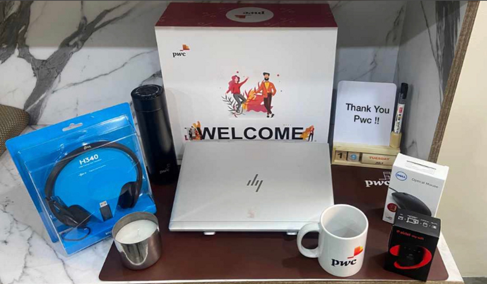 Is this welcome kit only given by PWC AC and PWC S... | Fishbowl
