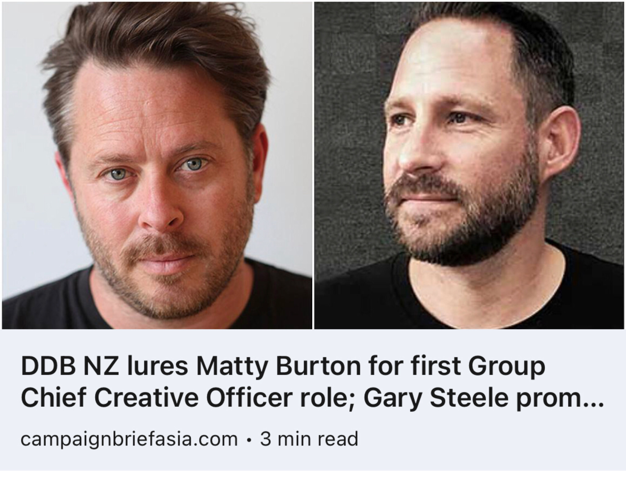 Is this the first you’ve heard of a Group Chief Creative Officer? How ...