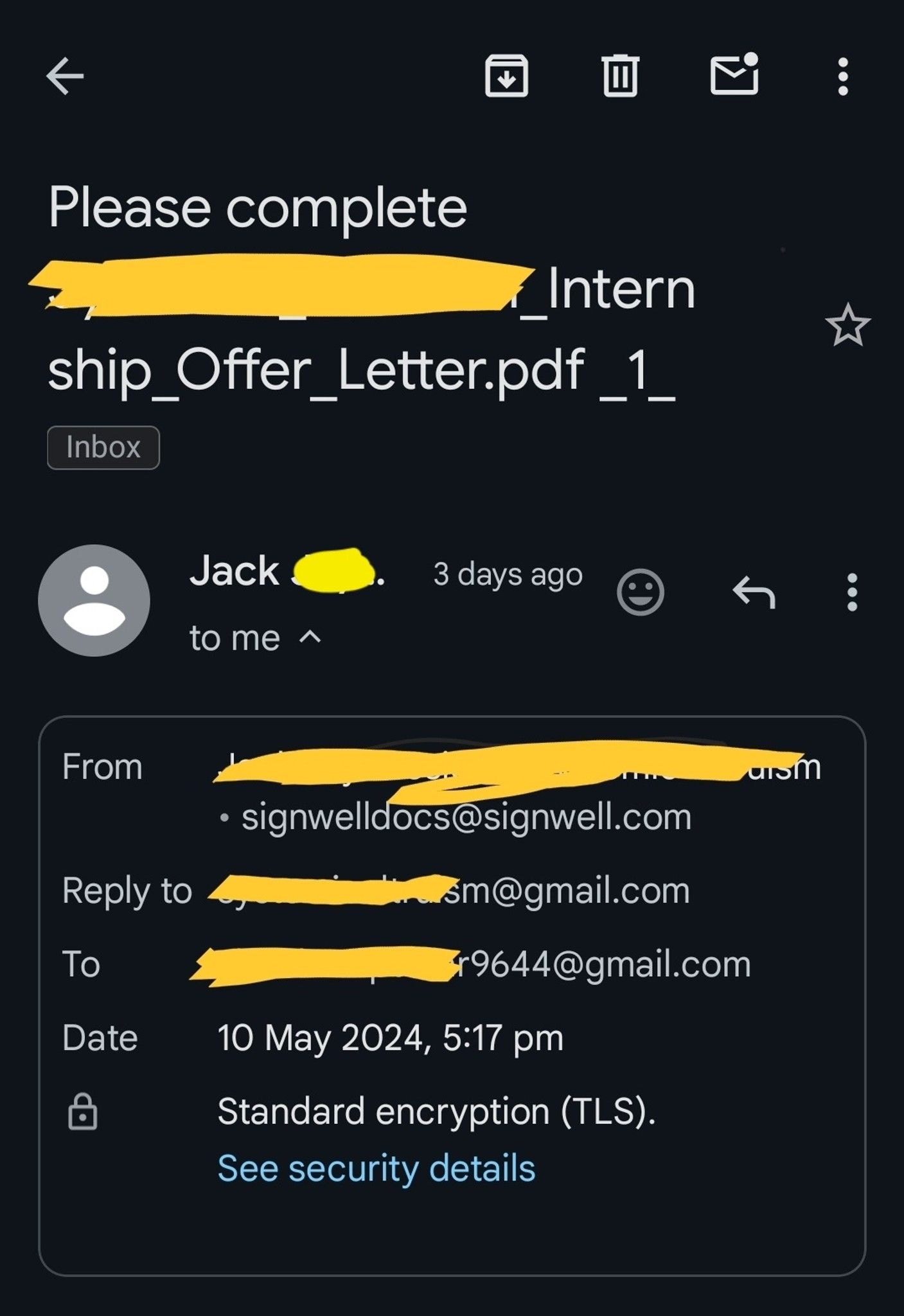 I've received an offer letter from a company from Internshala which idk ...