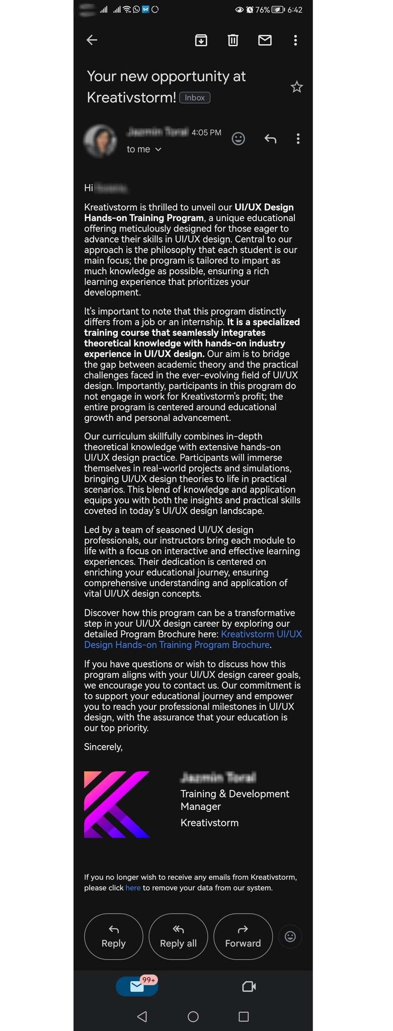 Hey Community! Topic: "Pay to Trainee - What?" I'm applying to UX/UI roles all over, and was ...