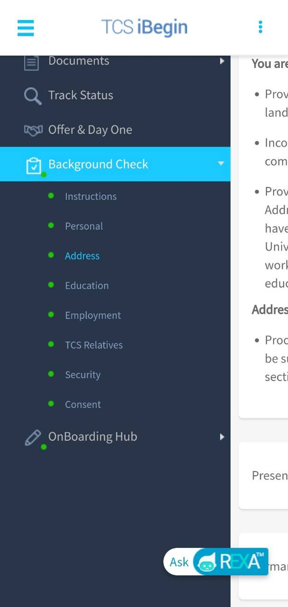 Does the below attached image Mean my BGV is completed? I tired ...
