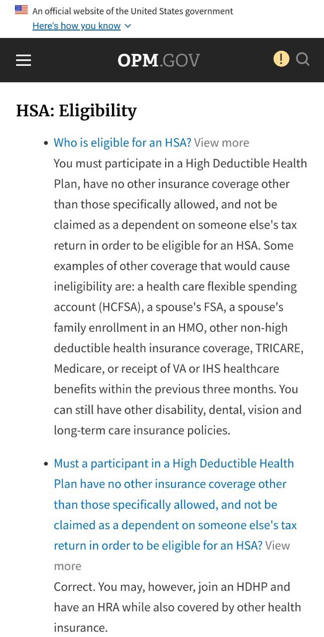 My spouse has good insurance with her employer but... | Fishbowl