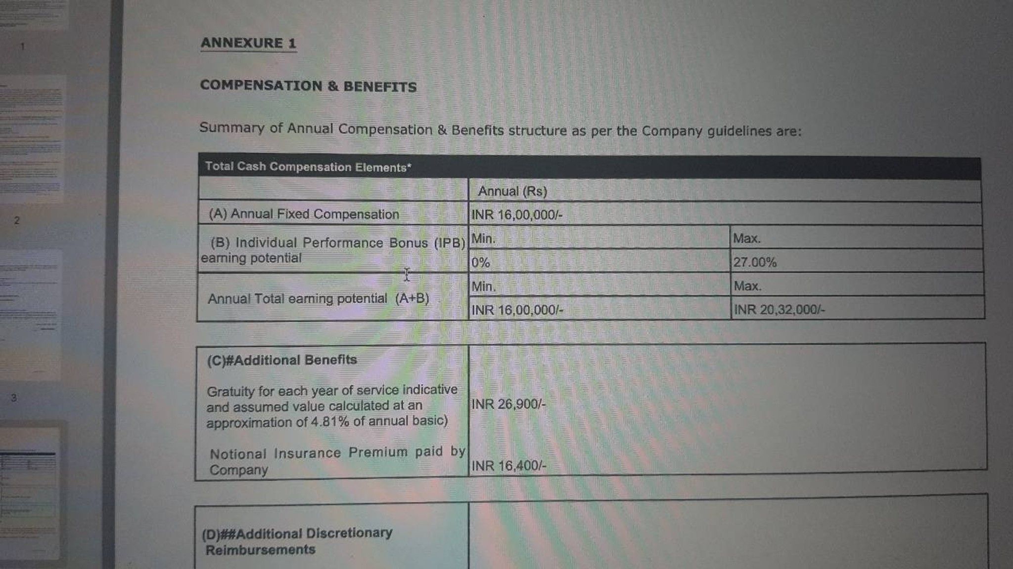 Hello Fishies, I have received an offer letter from Accenture for ...