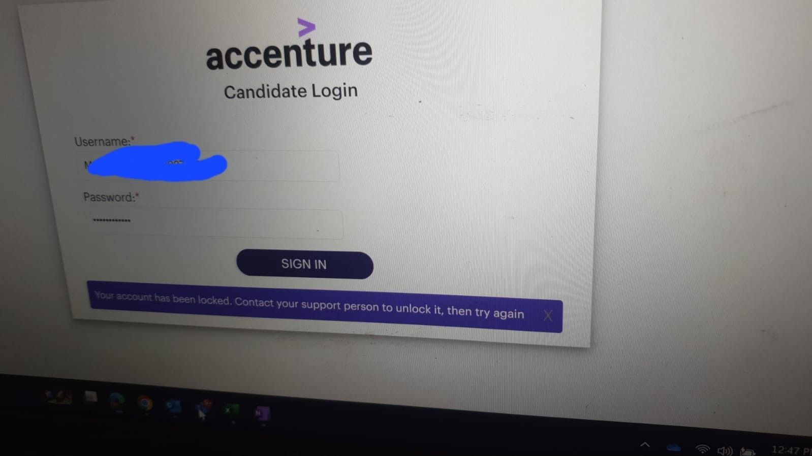 Hi , I have received an background verification mail and when i tried ...