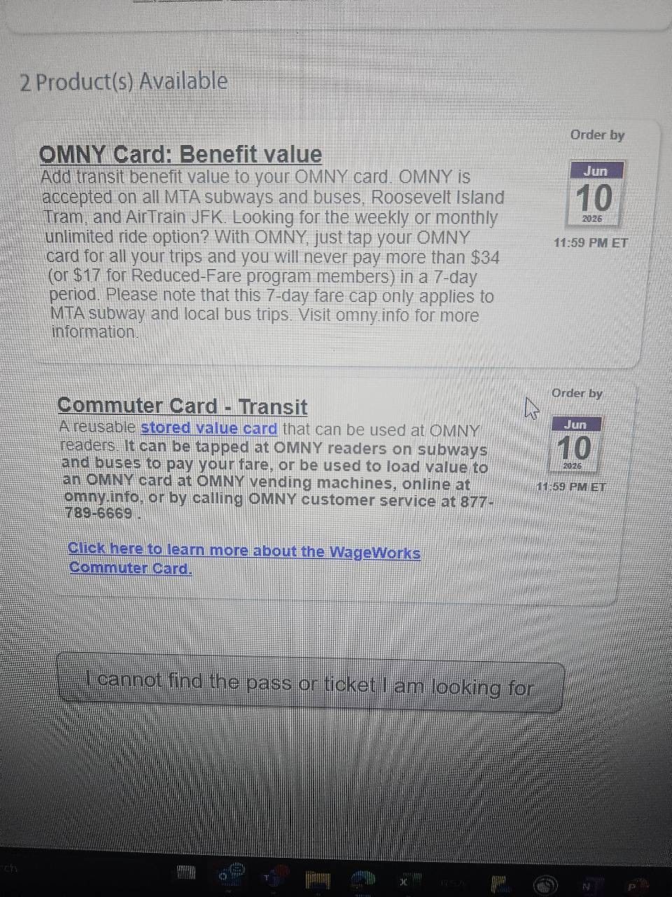 Whats the difference between omny card and commuter card and which do i ...