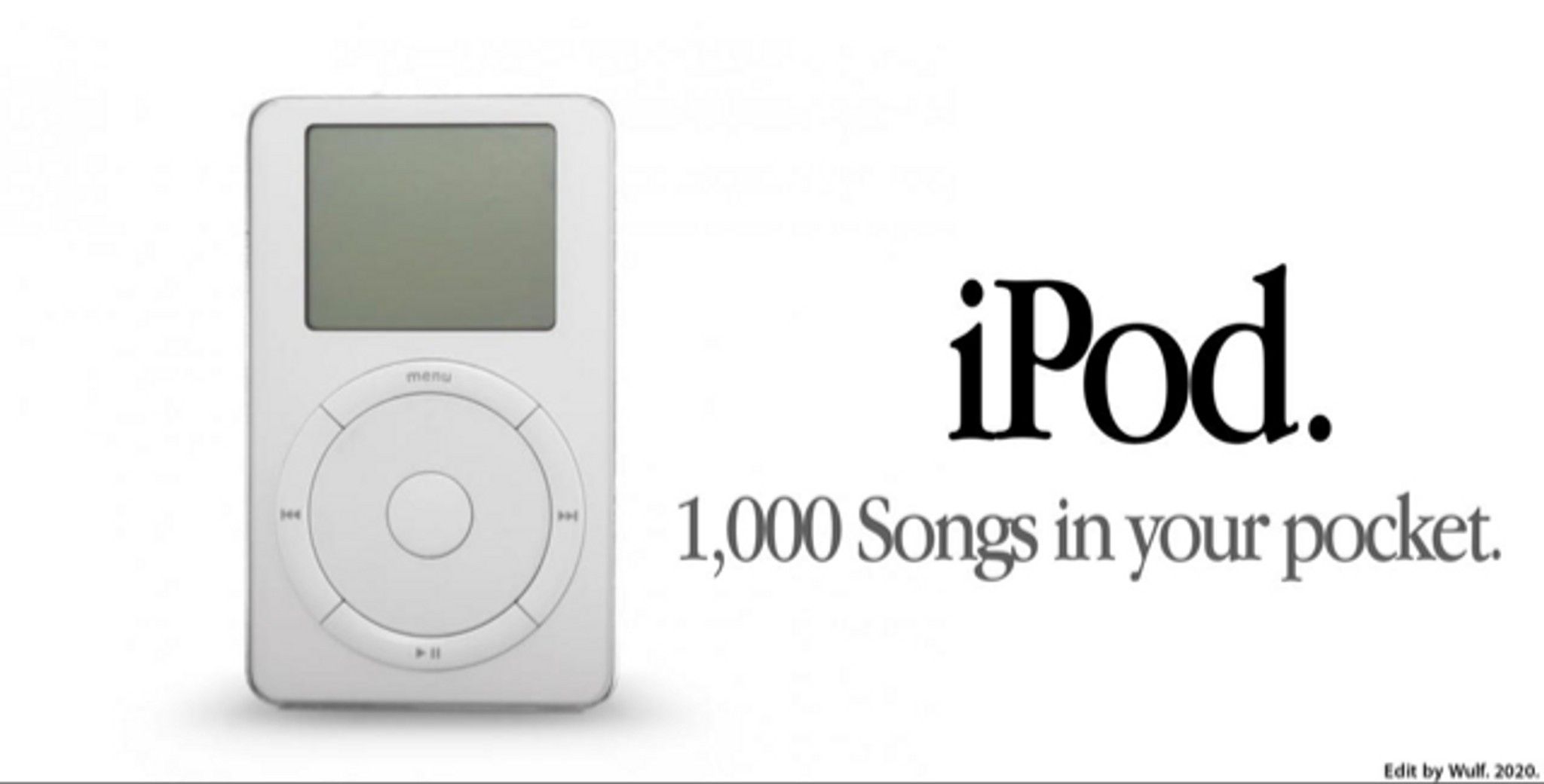 Came across this vintage iPod ad recently, and it'... | Fishbowl