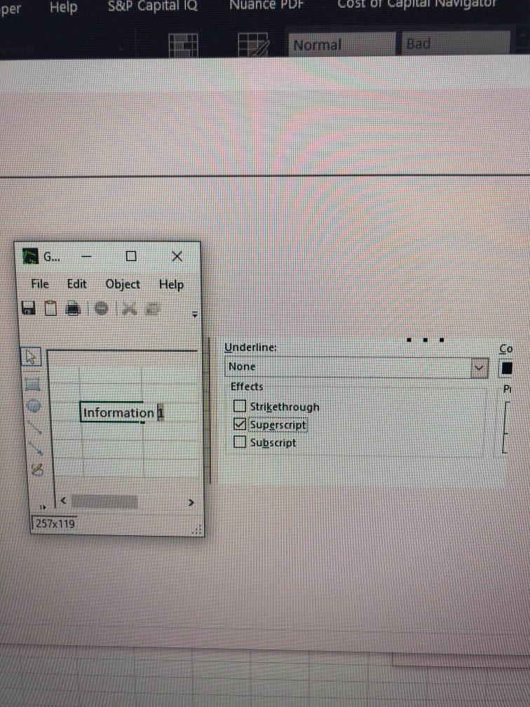 How do I add footnotes in excel as part of a cell ... | Fishbowl