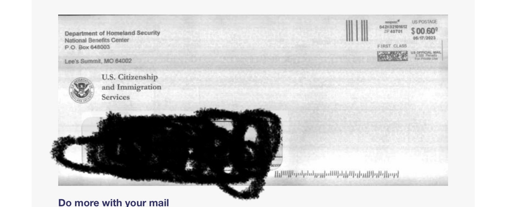What did your EAD envelope look like? Trying to figure out if the mail ...