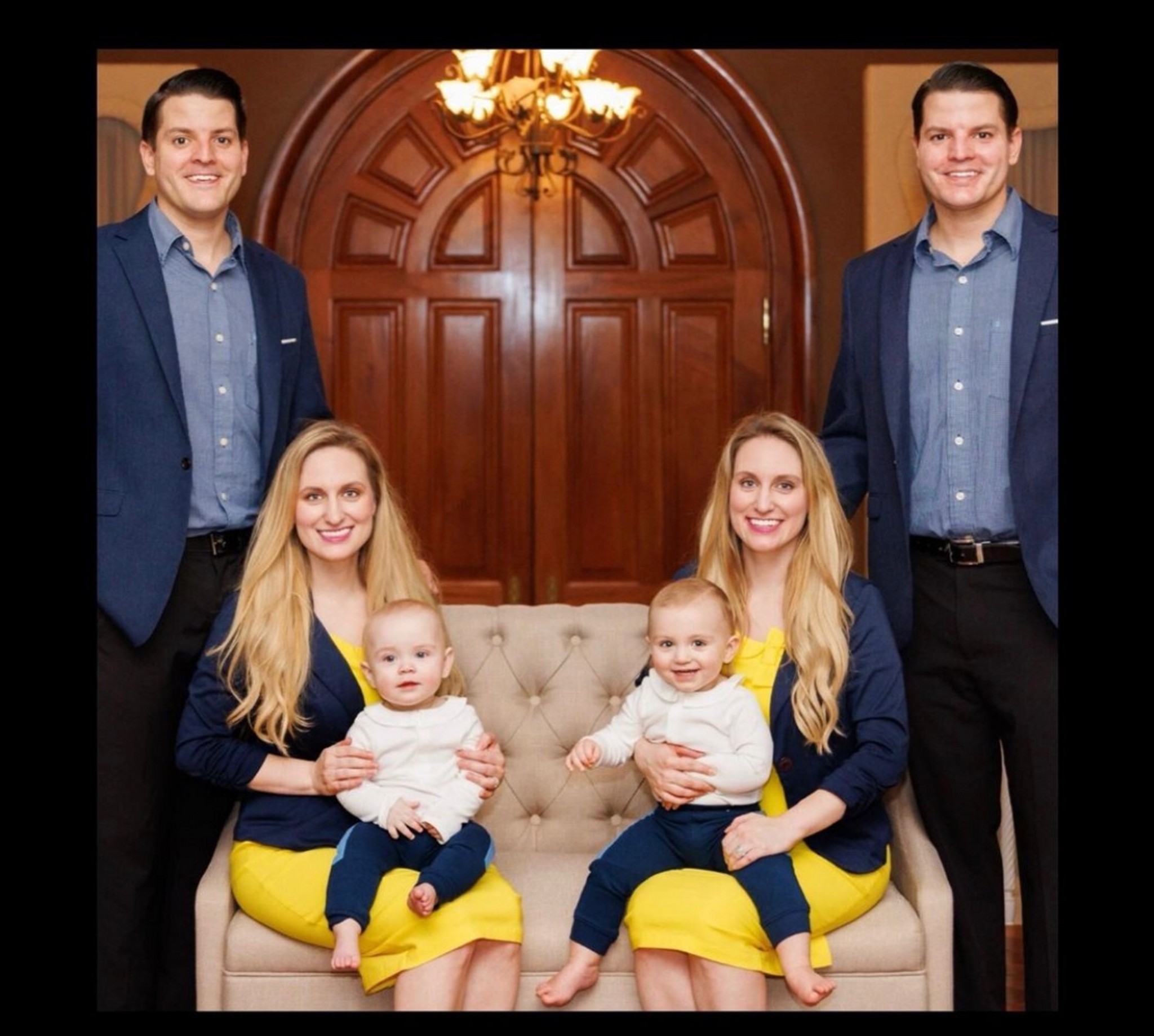 These identical twins married identical twins. Now... | Fishbowl