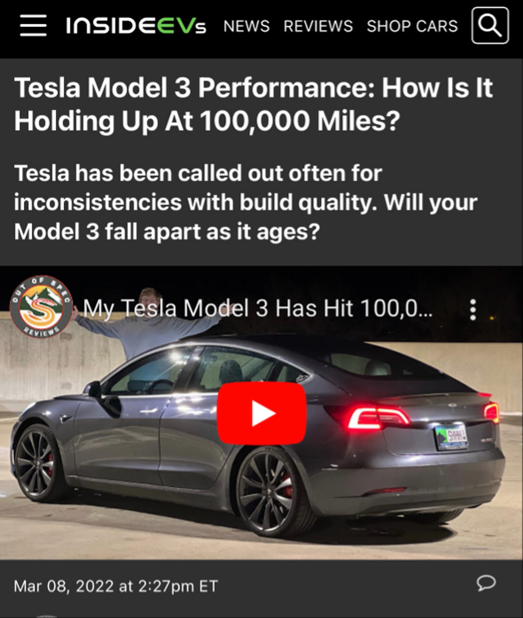 Tesla is the new Toyota (without oil change) ?! | Fishbowl
