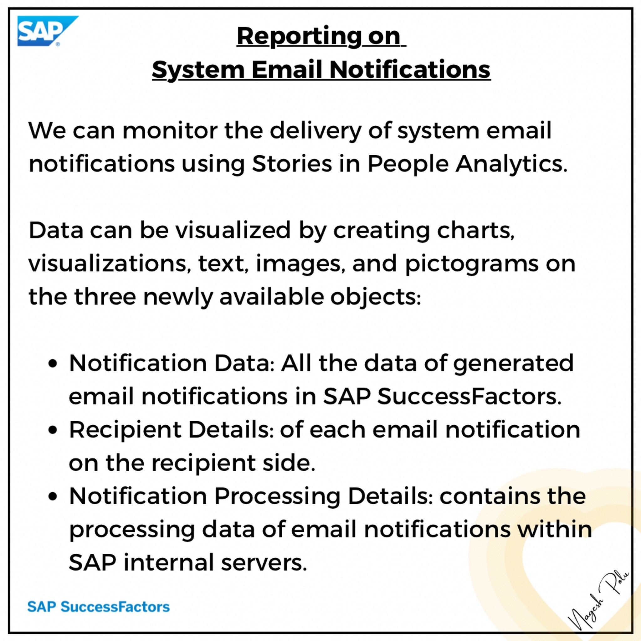 Reporting on System Email Notifications #SAP #SAP... | Fishbowl