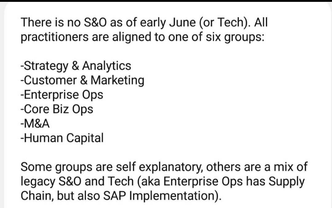 Is Deloitte “Strategy and Operations” the same thi... | Fishbowl